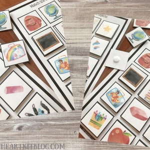 School Bundle Printables for Kids, Toddler Montessori Learning, Busy ...