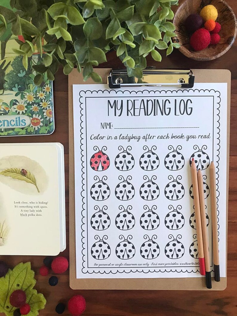 Coloring Pages Printable Reading Logs for Kids, Track Reading Progress ...