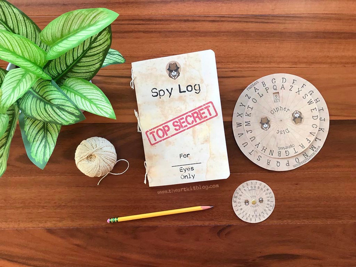 Cipher Wheel Printable for Kids Spy Kit Decoder Download - Etsy
