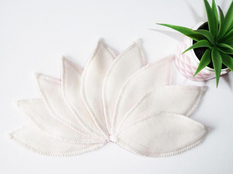 Upcycling Washable Interlabial Pad set of 9 Size: M-L Hygienic Tampons ...