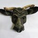 Minotaur Mask bull bull mask mythical creature paper | Etsy