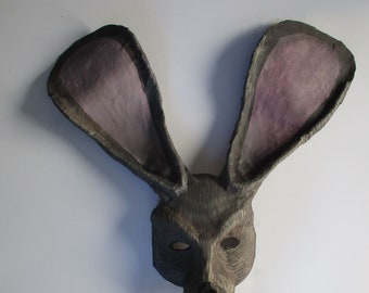 Peter Rabbit Mask Beatrix Potter wearable paper mache | Etsy