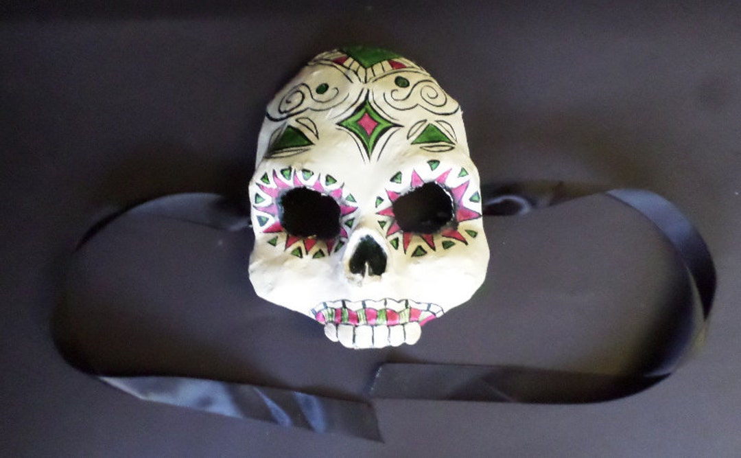 Day of the Dead Mask, for Men, Dia De La Muertos, Calaca, Skull Mask - Etsy
