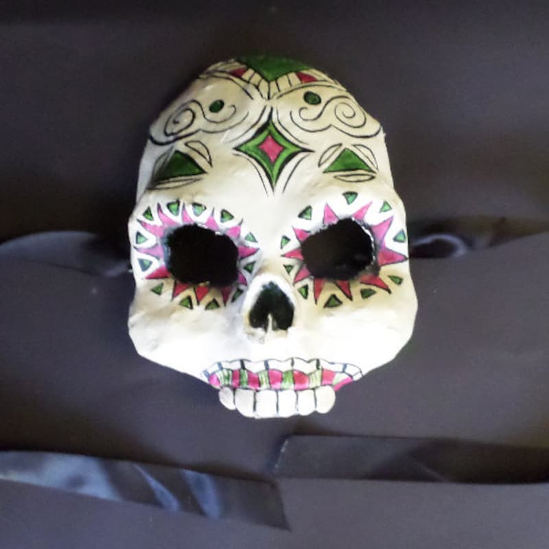Day of the Dead Mask - Etsy