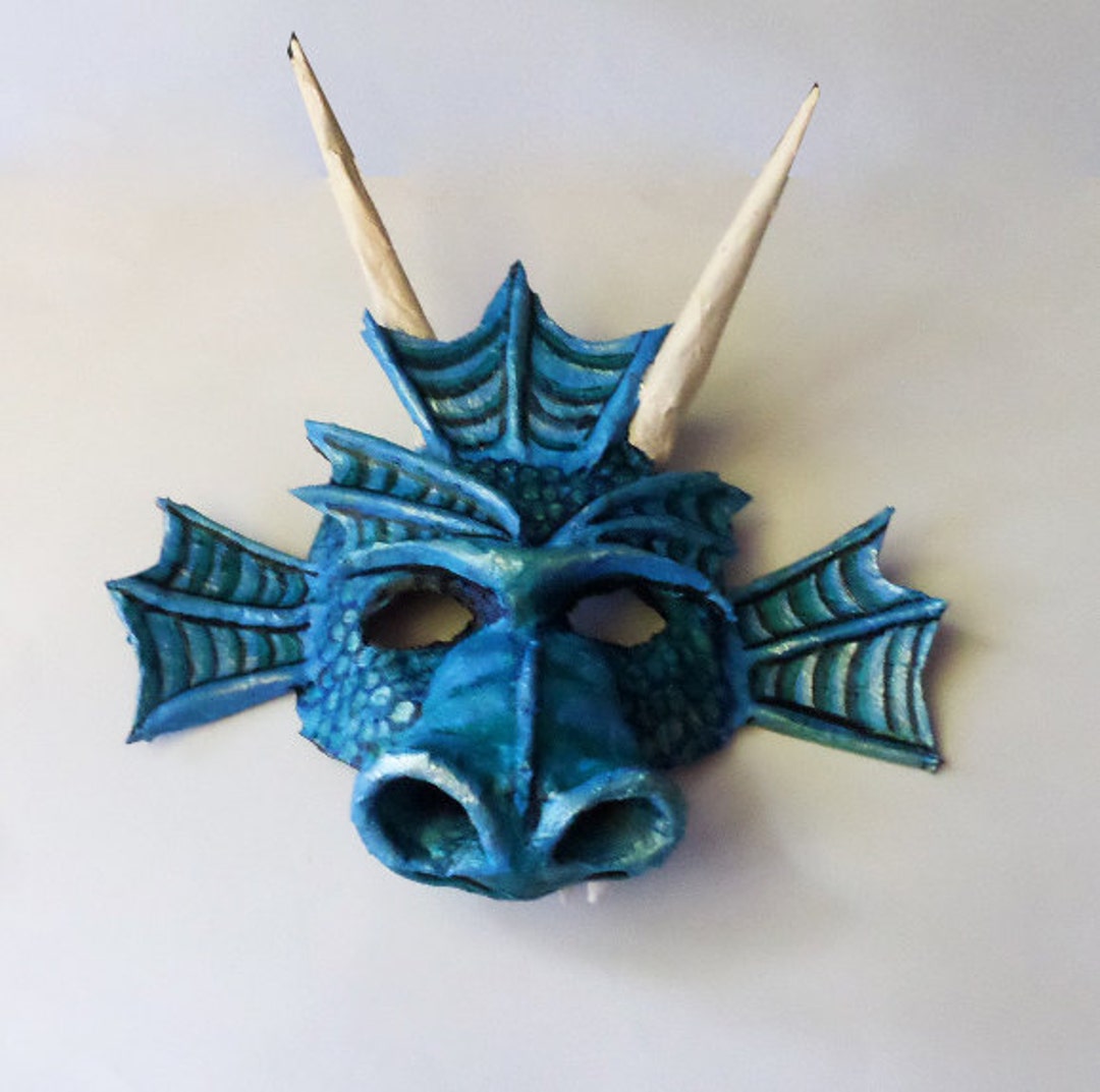 Jabberwocky Mask, Alice in Wonderland, Dragon Mask, Unique Mask ...