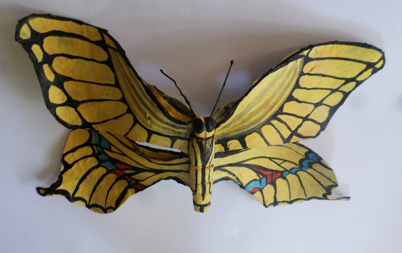 Butterfly Mask-southwestern Tiger Swallowtail Yellow Mask | Etsy
