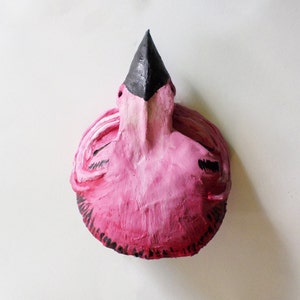Vulture Mask, Lappet Faced Vulture, Paper Mache, Wearable, Bird Half ...