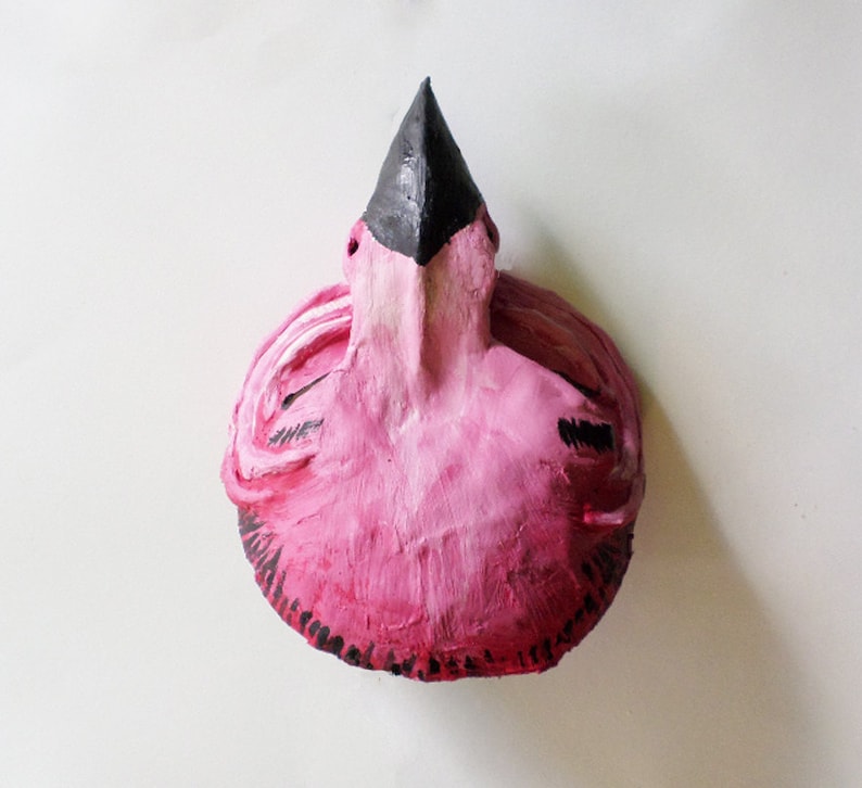 Vulture Mask, Lappet Faced Vulture, Paper Mache, Wearable, Bird Half ...