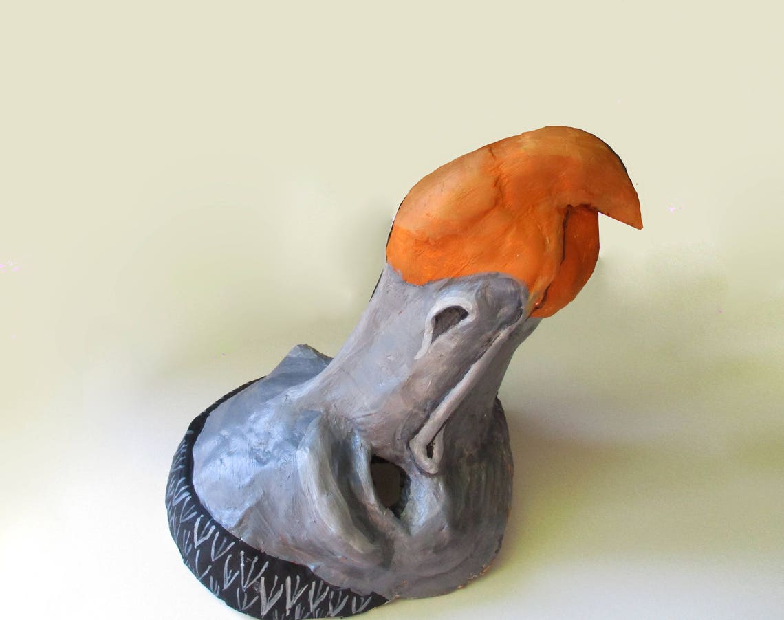 Dodo Mask. Bird Mask Extinct Creature Paper Mache Wearable - Etsy UK