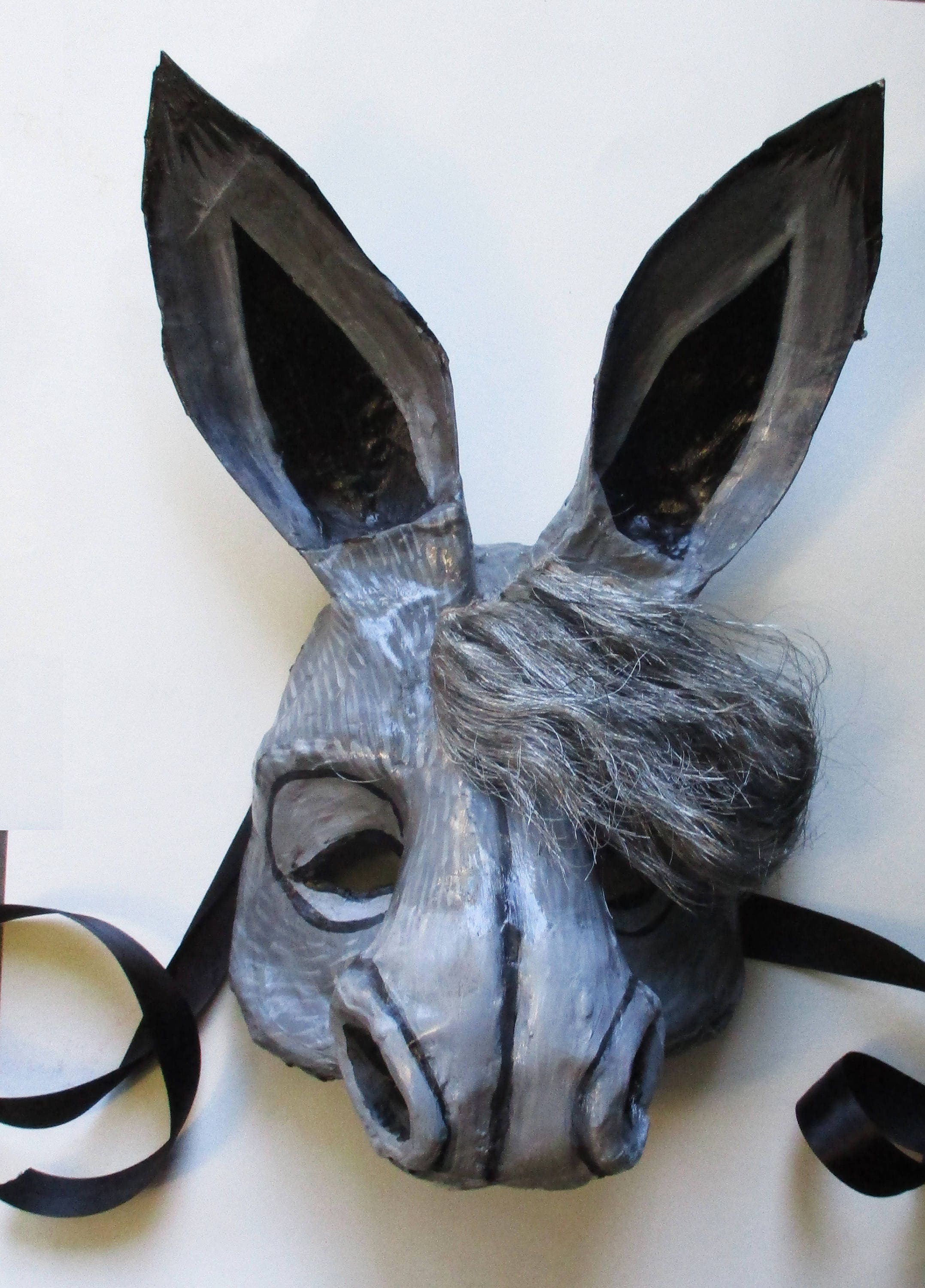 Donkey Mask Donkey mule animal mask wearable paper mache | Etsy