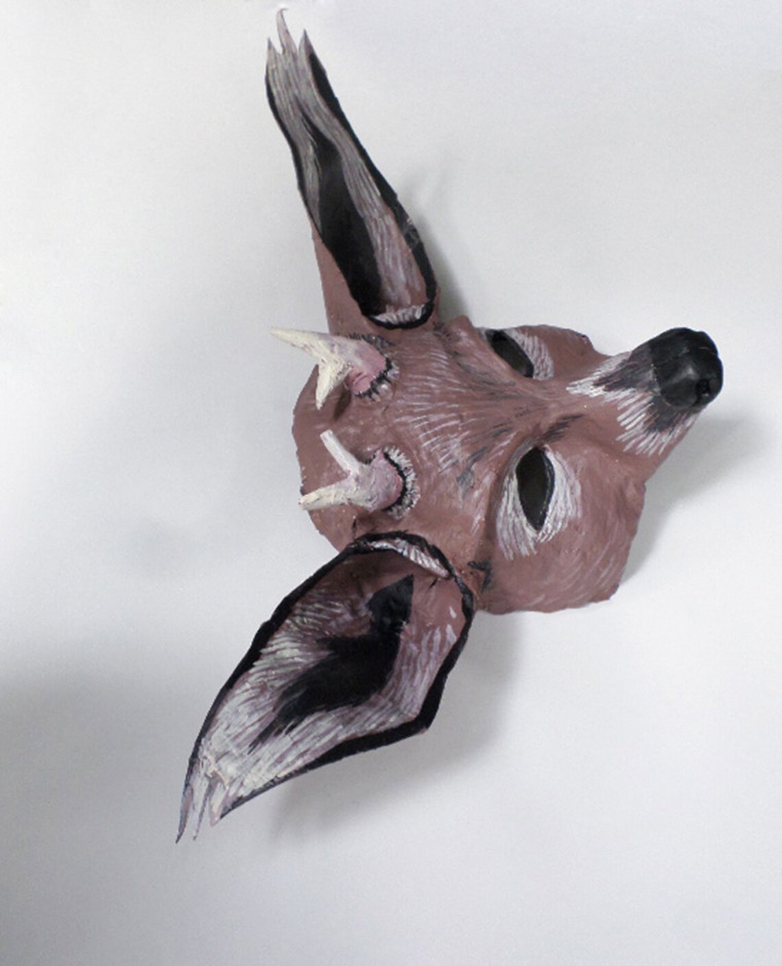 Deer Mask Woodland creature doe antlers animal mask | Etsy