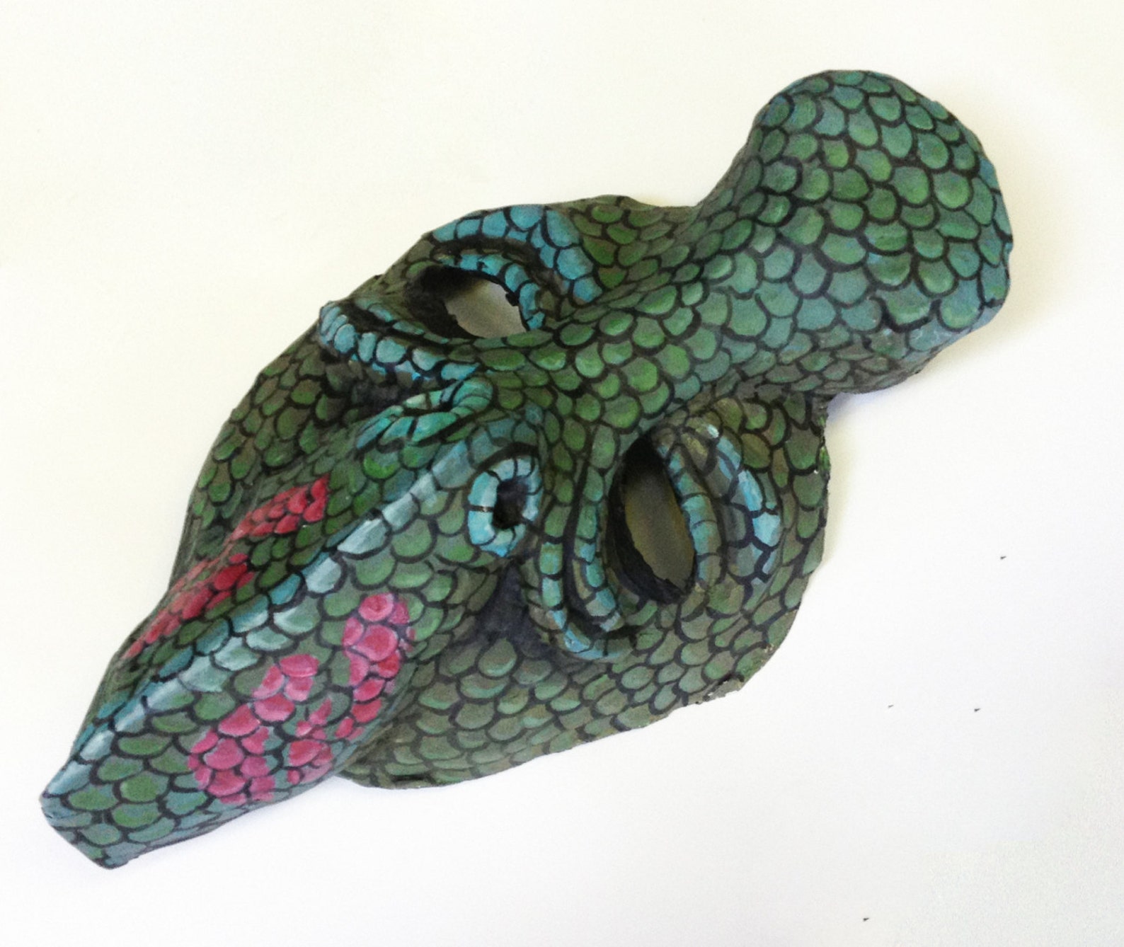 Brachiosaurus Mask, Dinosaur Mask, Jurassic, Pre-historic, Dinosaur ...