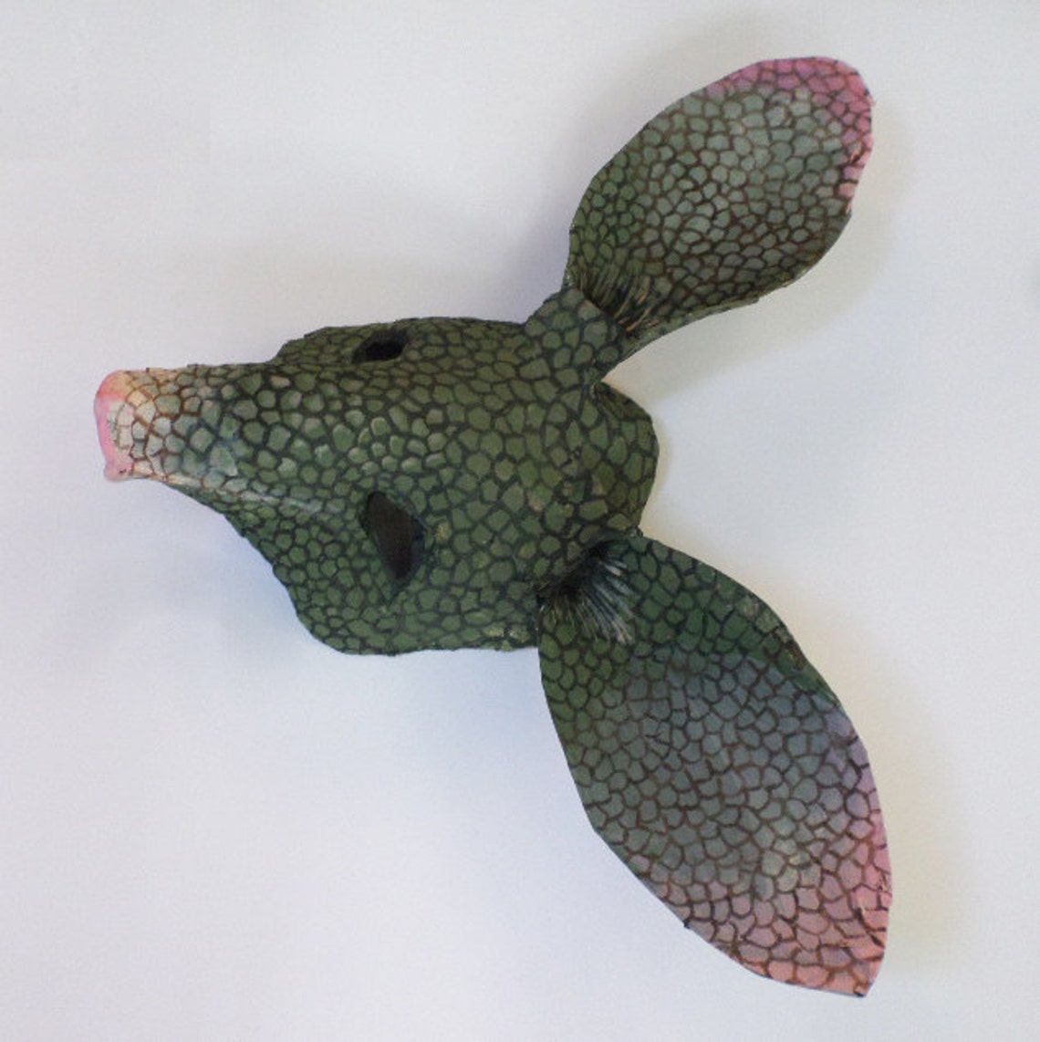 Armadillo Mask Southwestern Texas Animal Mask Unique Mask - Etsy