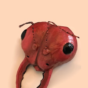 Ant Mask, Insect Mask, Mask, Cosplay, Bug,paper Mache, Wearable - Etsy