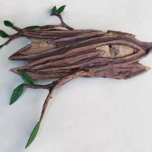 Tree Spirit Mask, Log Costume, Druid, Woodland, Forest, Paper Mache ...