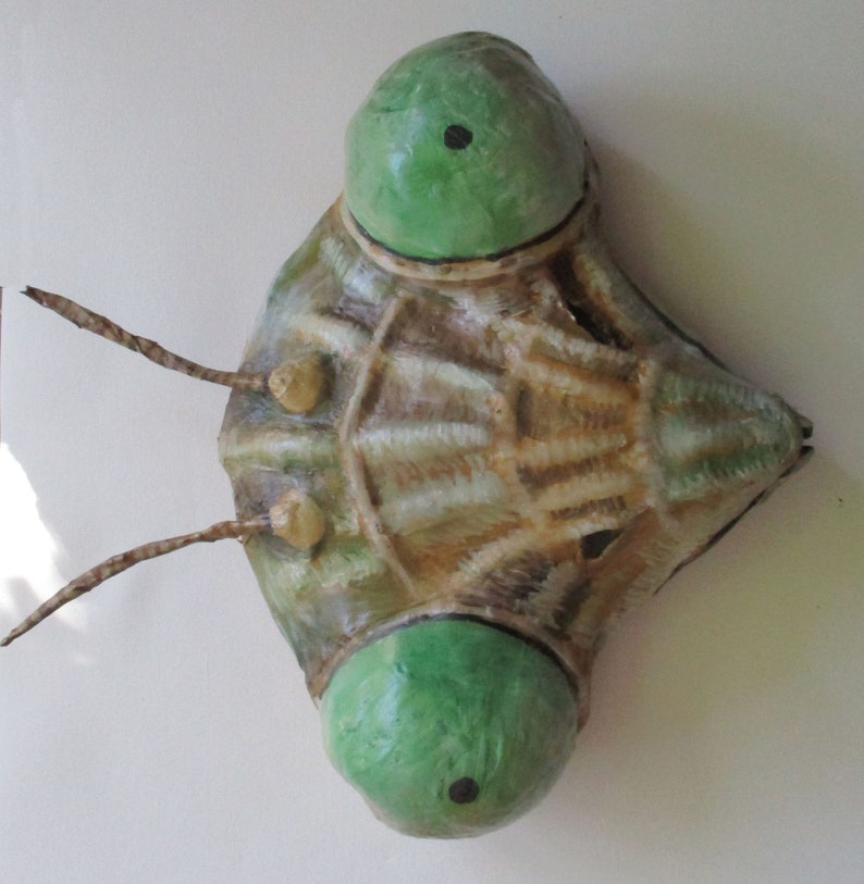 Preying Mantis Mask Insect Mask Mask Cosplay Bugpaper | Etsy