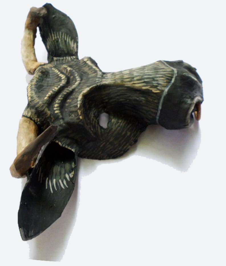 Minotaur Mask Bull Bull Mask Mythical Creature Paper - Etsy