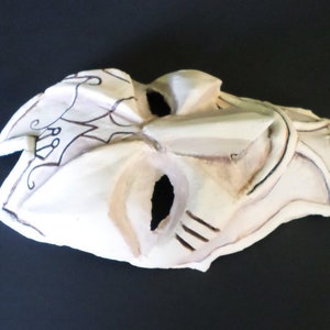 Djinn Mask, Jinn, Genie Mask, Wearable, Paper Mache - Etsy