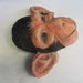 Chimpanzee Mask Paper Mache Wearable Monkey Ape Mask - Etsy