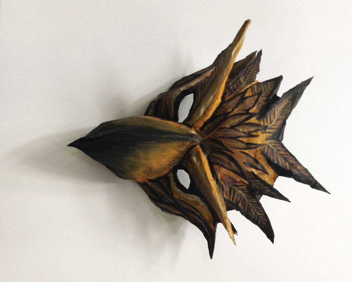 Hawk Mask Mask Bird of Prey Bird Mask Unique Mask Paper - Etsy