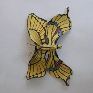 Butterfly Mask-southwestern Tiger Swallowtail, Yellow Mask, Half Mask ...