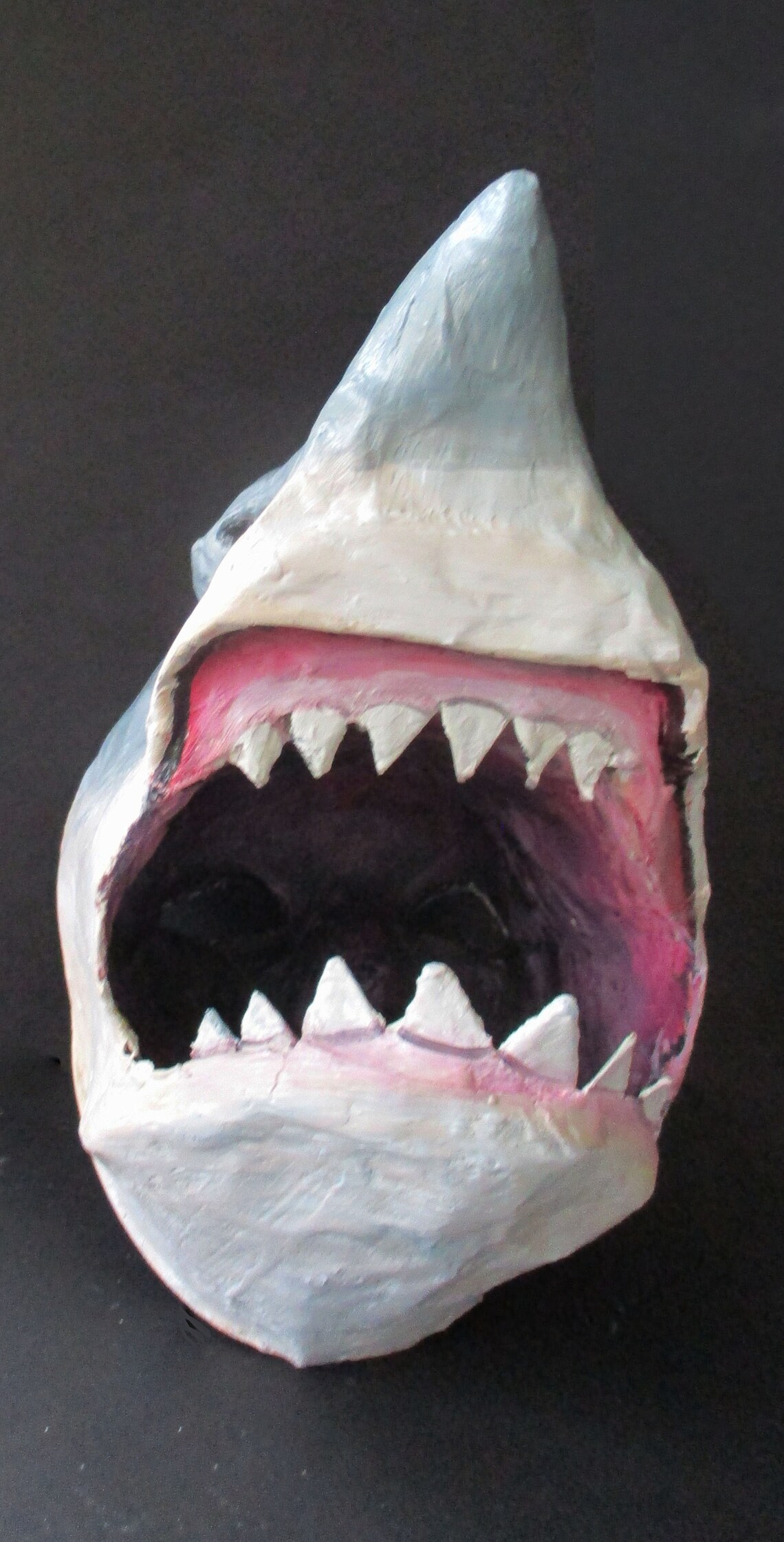 Great White Shark Mask Full Face Mask Wearable Shark Sea - Etsy