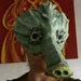 Seahorse Mask, Hippocampus, Sea Creature, Mask, Paper Mache, Wearable ...