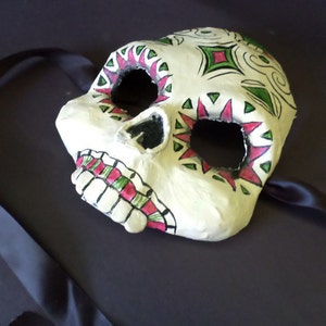 Day of the Dead Mask, for Men, Dia De La Muertos, Calaca, Skull Mask - Etsy