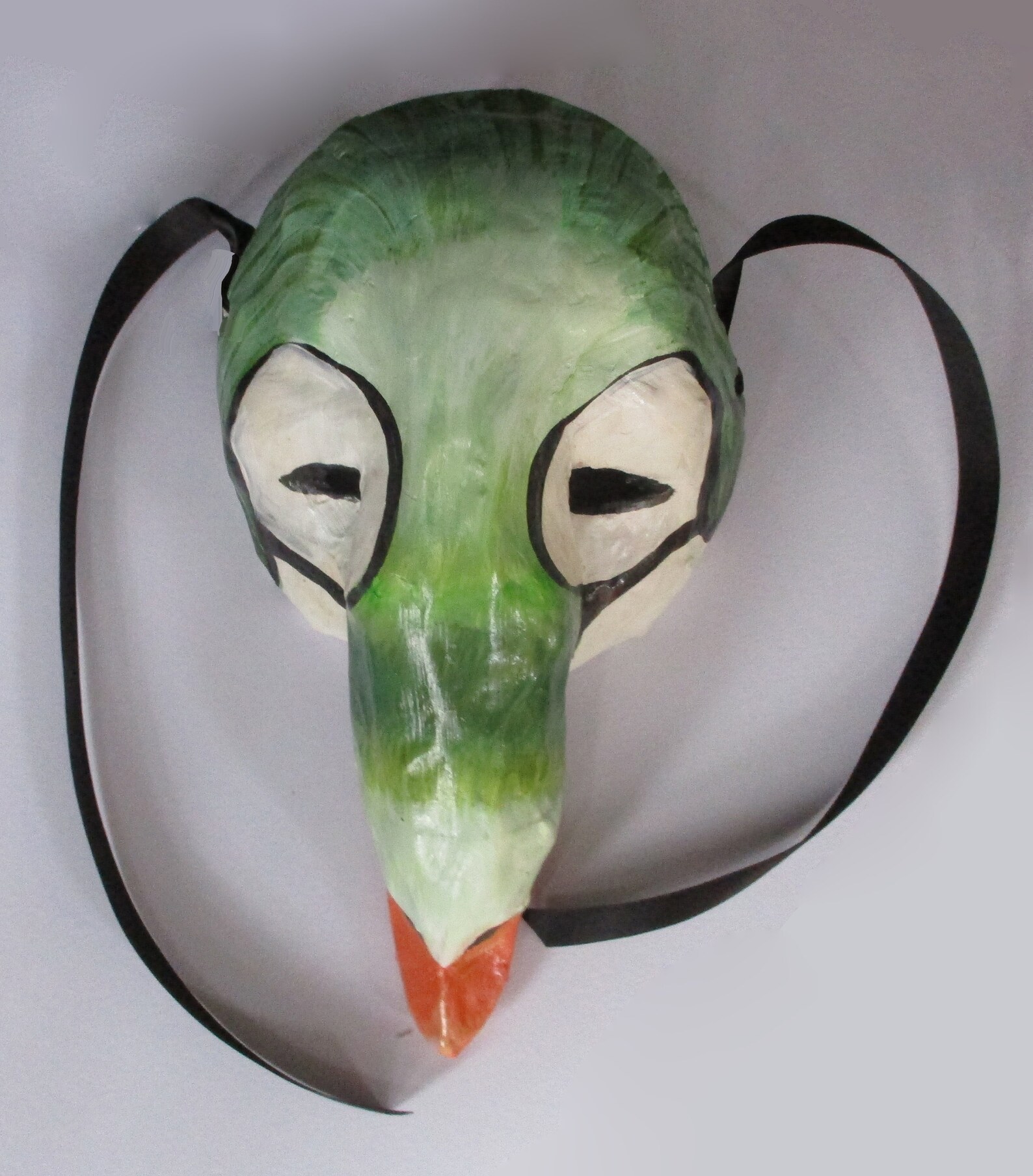 Speckled Eider Duck Mask Duck Mask Paper Mache - Etsy