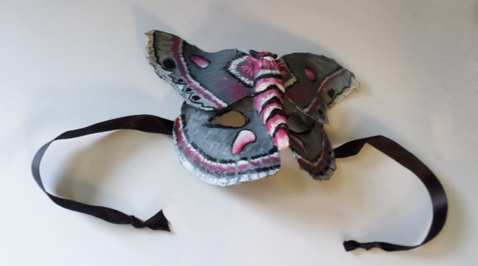 Cecropia Moth Mask Insect Butterfly unique mask paper | Etsy