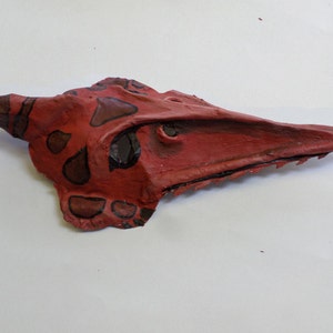 Pteradactyl Mask, Dinosaur, Unique Mask, Prehistoric, Paper Mache ...