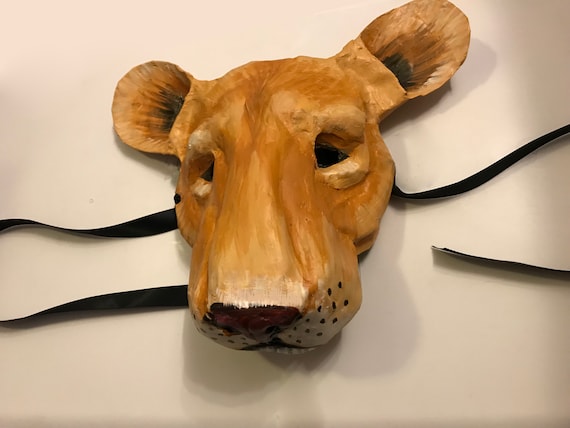 African Animal Masks Lion