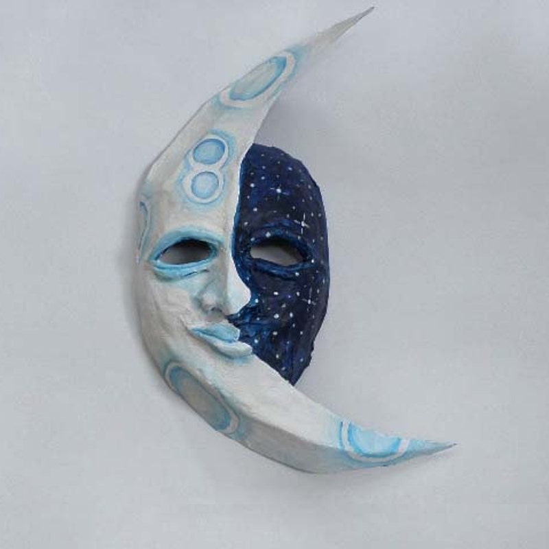 Moon Mask - Etsy