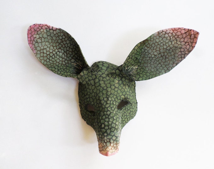 Armadillo Mask Southwestern Texas Animal Mask Unique Mask - Etsy