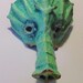 Seahorse Mask, Hippocampus, Sea Creature, Mask, Paper Mache, Wearable ...
