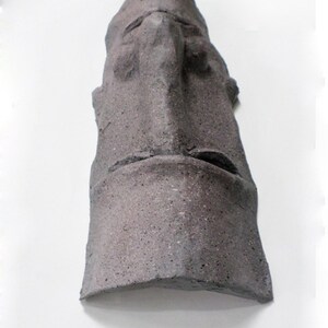 Easter Island Mask, Paper Mache, Wearable, Rapa Nui, Moai, Head Statue ...
