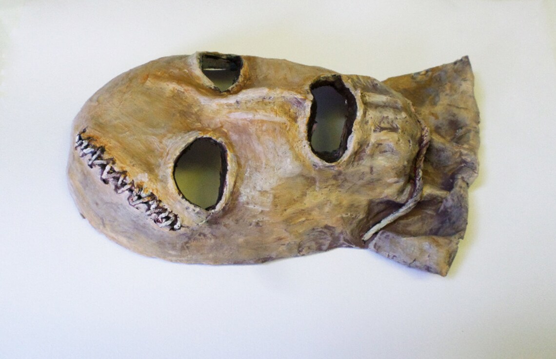 Scarecrow Mask Unique Mask Halloween Scarecrow Horror Mask - Etsy