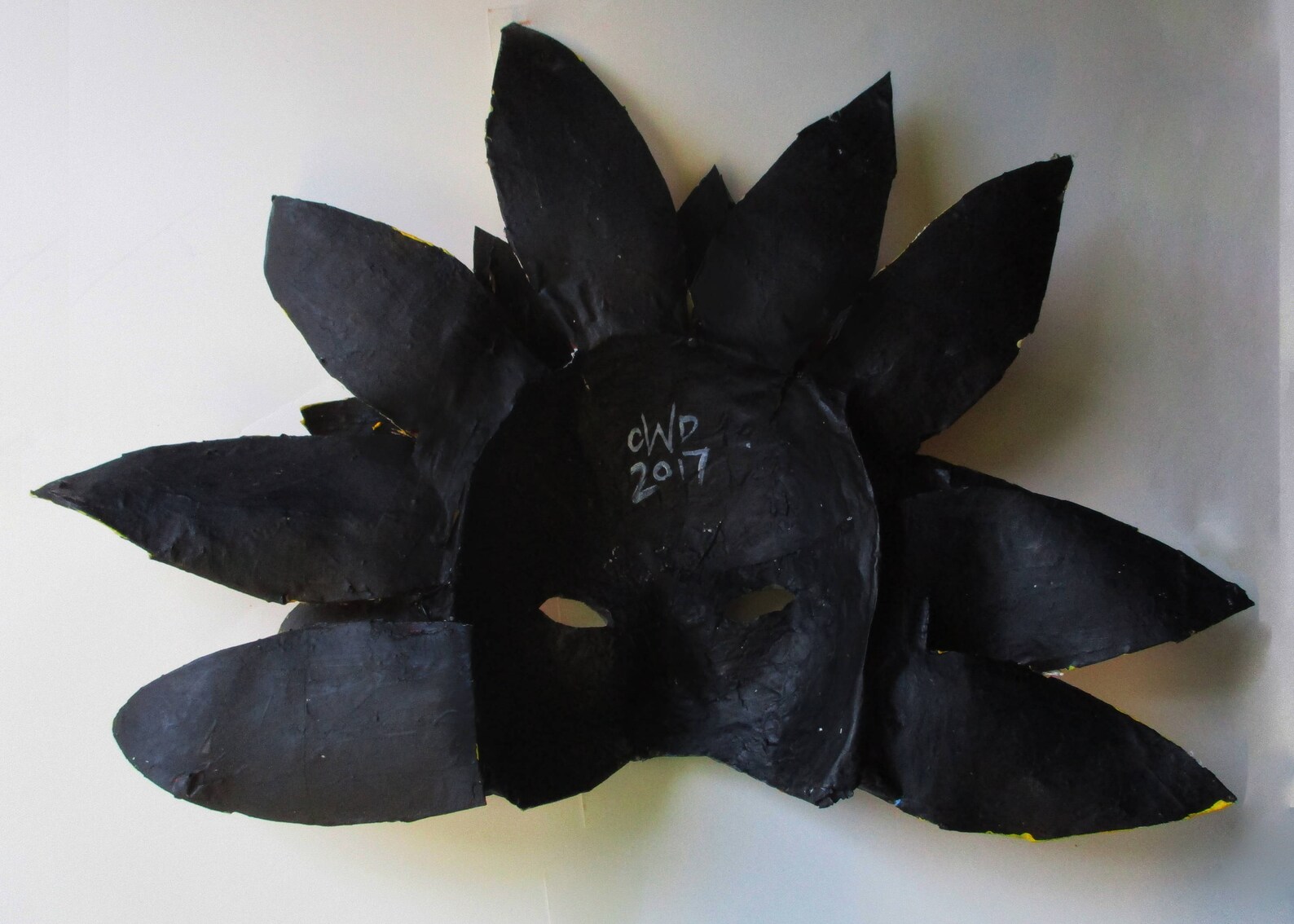 Sunflower Mask Sunflower Flower Paper Mache Wearable - Etsy