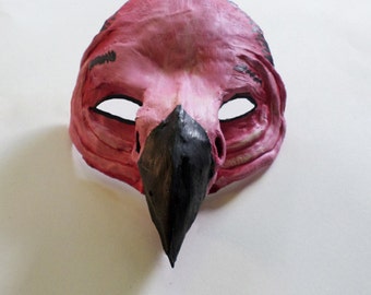 Vulture Mask Lappet Faced Vulture Paper Mache Wearable - Etsy