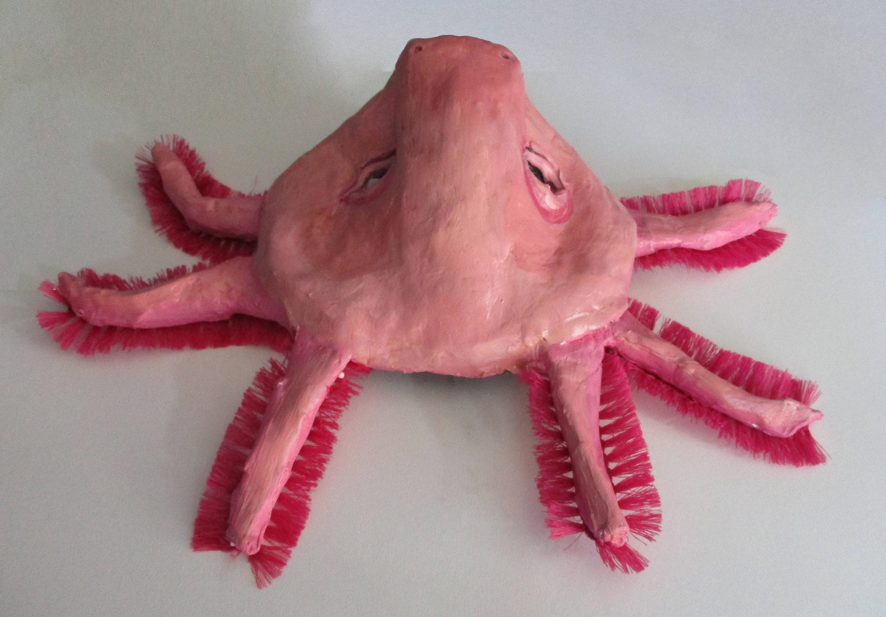 Axoloti Salamander Mask, Amphibian, Paper Mache, Wearable, Unique - Etsy