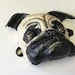 Pug Mask, Dog Mask, Paper Mache Wearable - Etsy