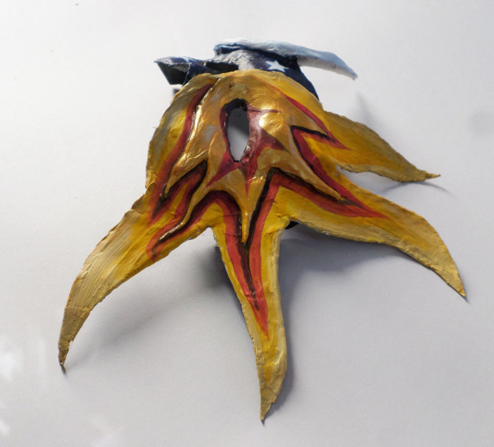 Sun and Moon Half Mask, Space, Cosmos, Stars, Masquerade Style, Paper ...