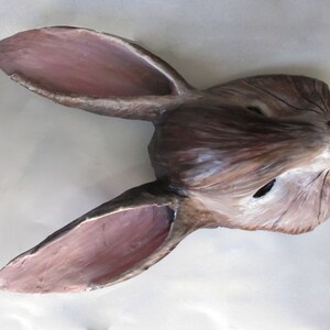 Peter Rabbit Mask, Beatrix Potter, Wearable, Paper Mache, Storybook ...