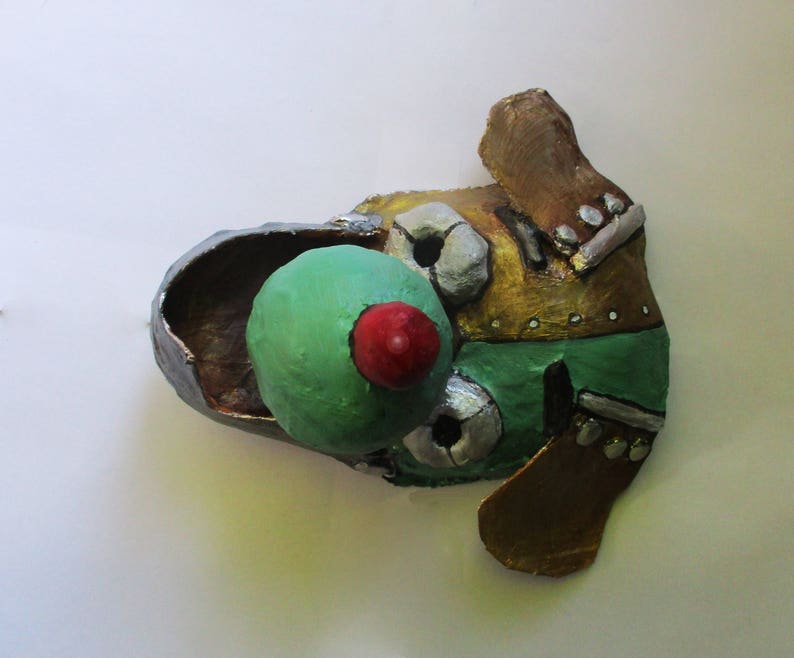 Robot Dog Mask Dog Mask Mask Robot Paper Mache Wearable | Etsy