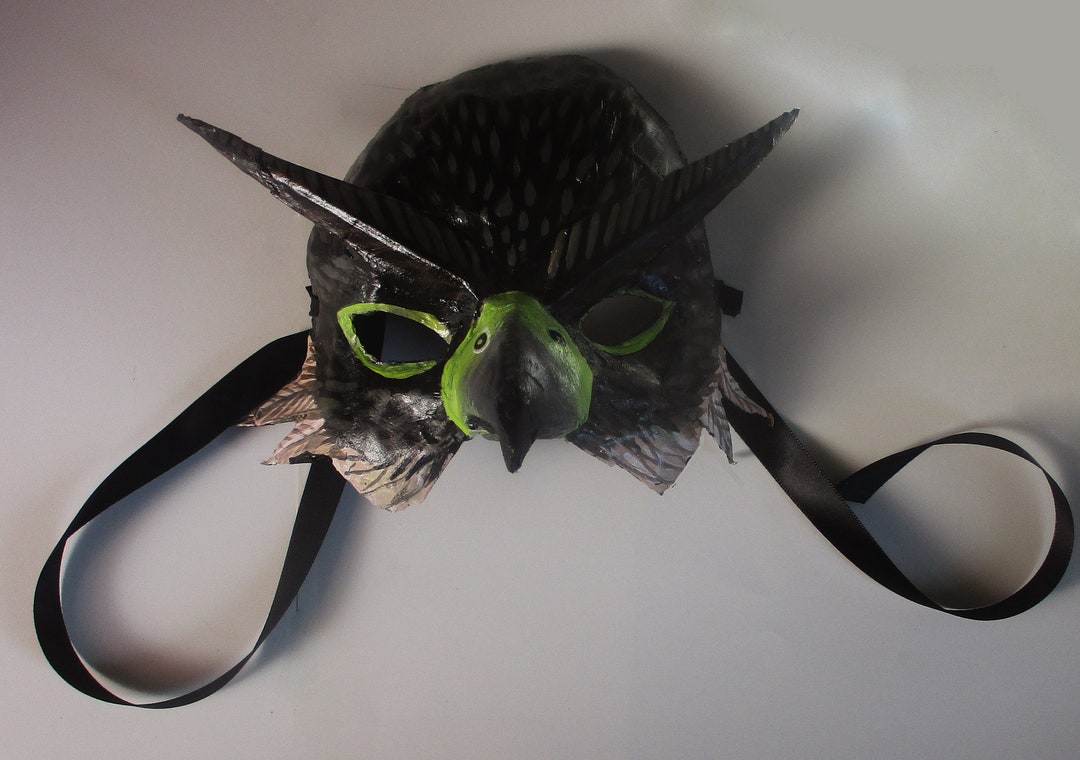 Peregrine Falcon Mask, Falcon, Bird Mask, Bird of Prey, Wearable, Paper ...