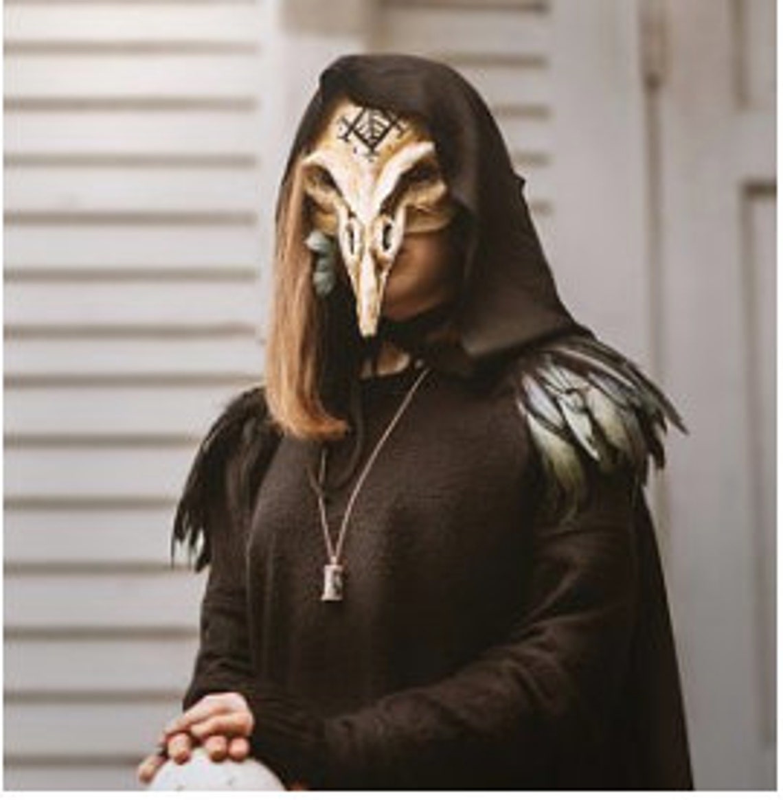 Voodoo Bird Skull Mask Witchcraft Voodoo Paper Mache | Etsy