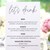 Customized Printable Travel Theme Menu Wedding Menu Event Menu Gold ...