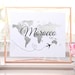 World Map Table Signs - Custom Printable Wedding Table Numbers, Cities ...