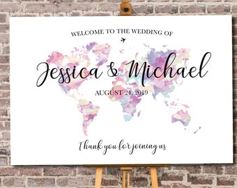 Travel Theme Wedding | Etsy Canada