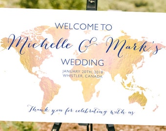 Travel Theme Wedding | Etsy Canada